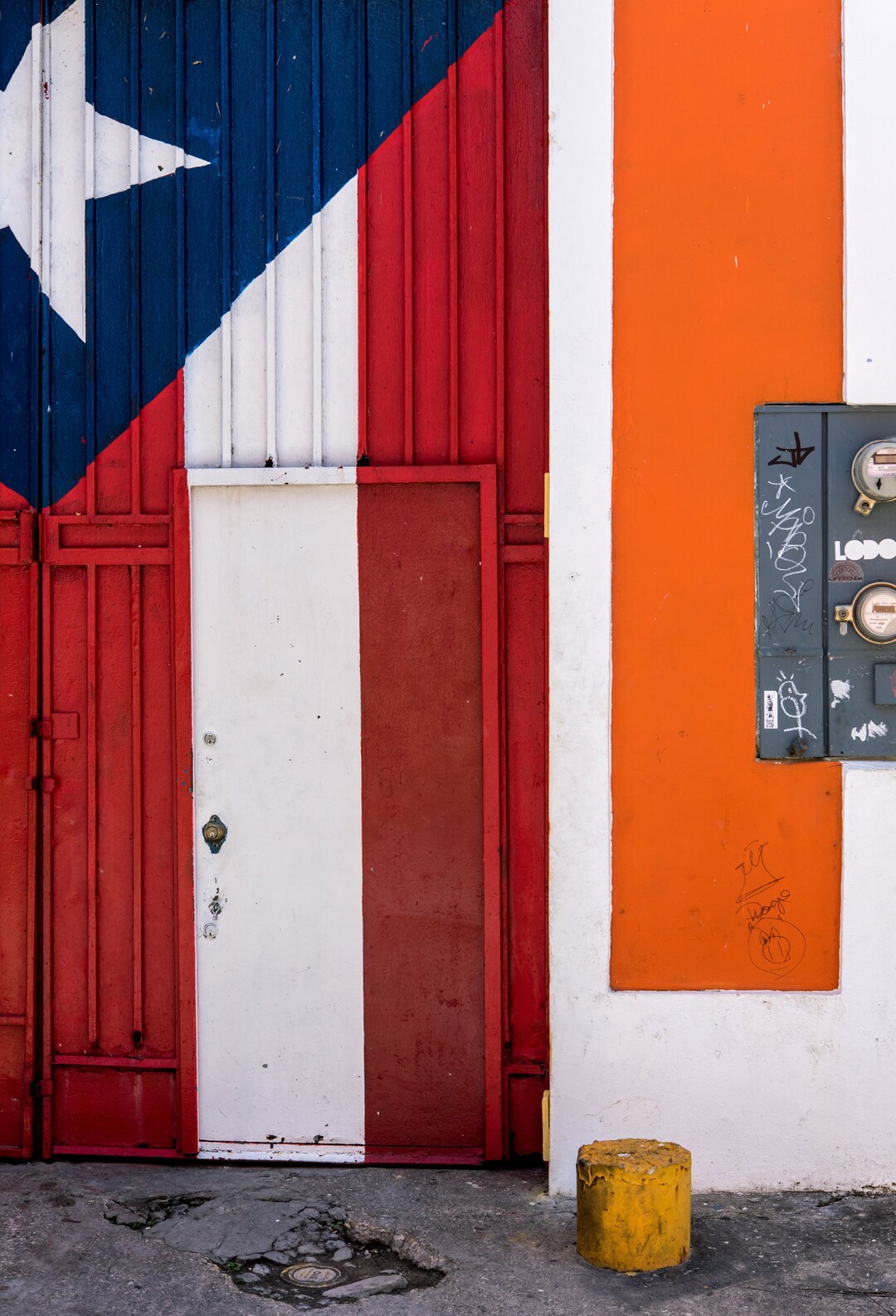 Puerto Rican Flag Mural in Old San Juan Photo Print - Etsy