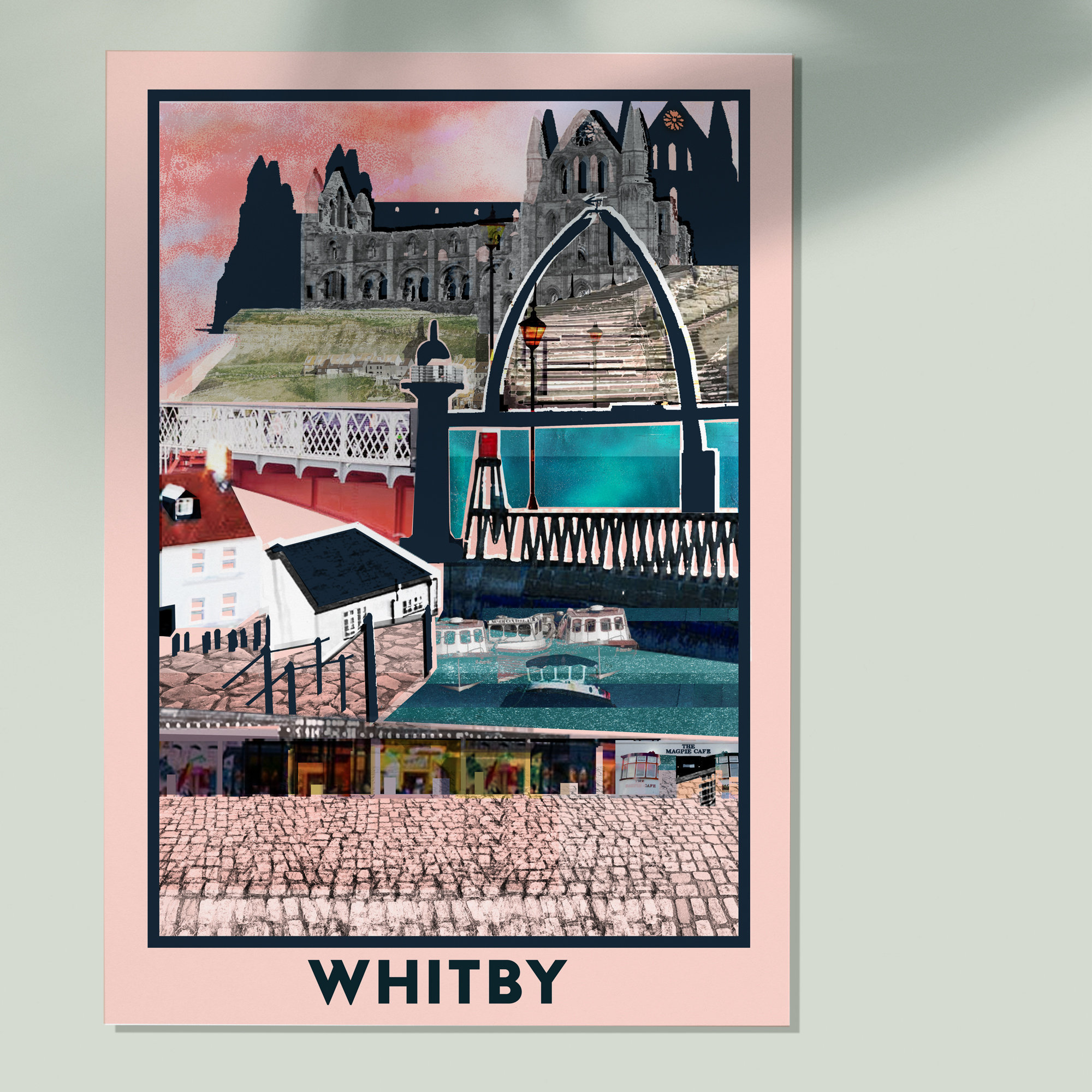 Whitby Print Whitby UK /art Print/wall Art/ Home/whitby Poster/north ...