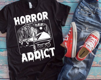 Horror Film Vampire Shirt Horror Movie Count Yorga Horror - Etsy