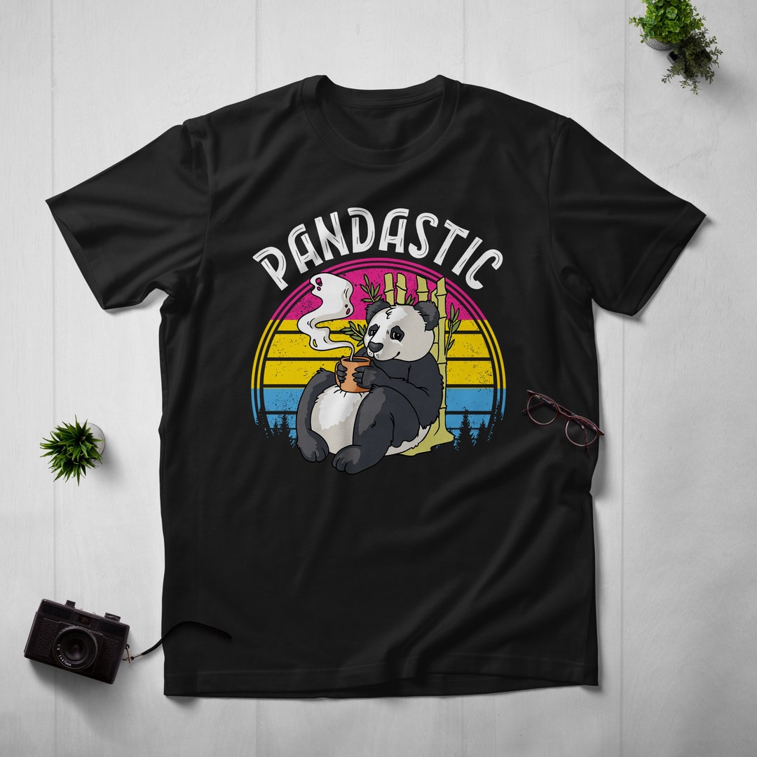 Pan Pride Shirt Pandastic Pan Panda Cute LGBTQ Shirt - Etsy