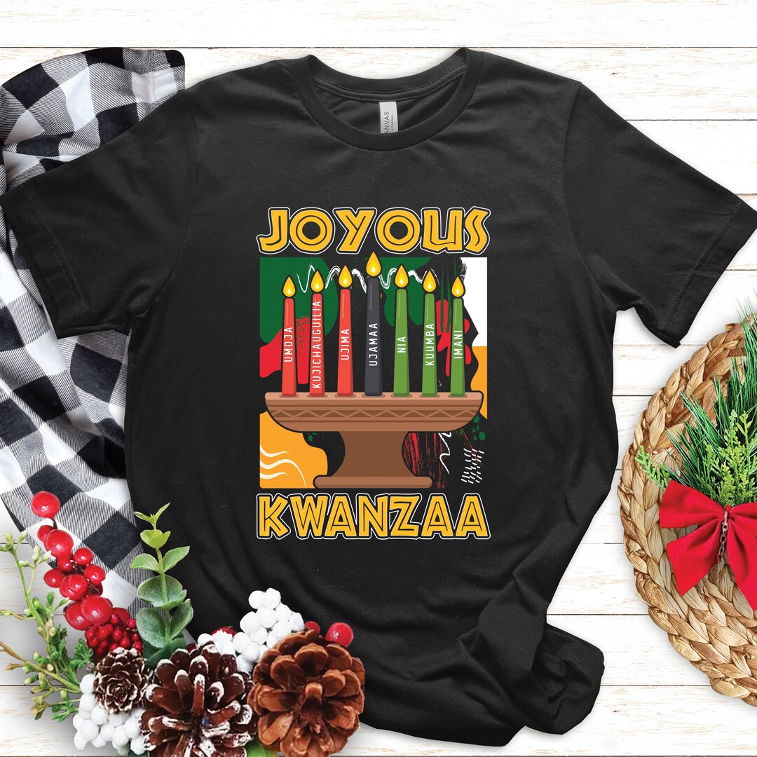 Joyous Kwanzaa Shirt African American Culture Kwanza Celebration Gift - Etsy