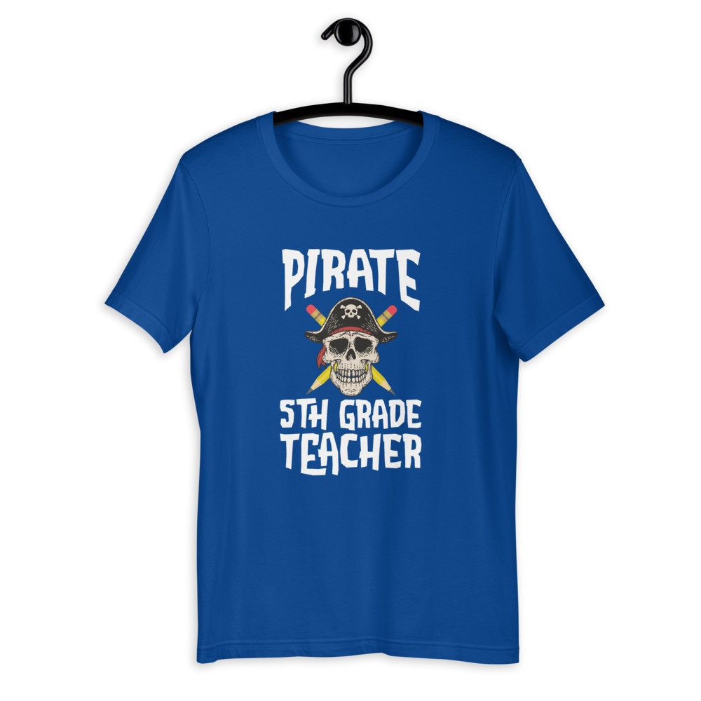 Pirate Teacher Shirt Back To School Teacher Halloween | Etsy