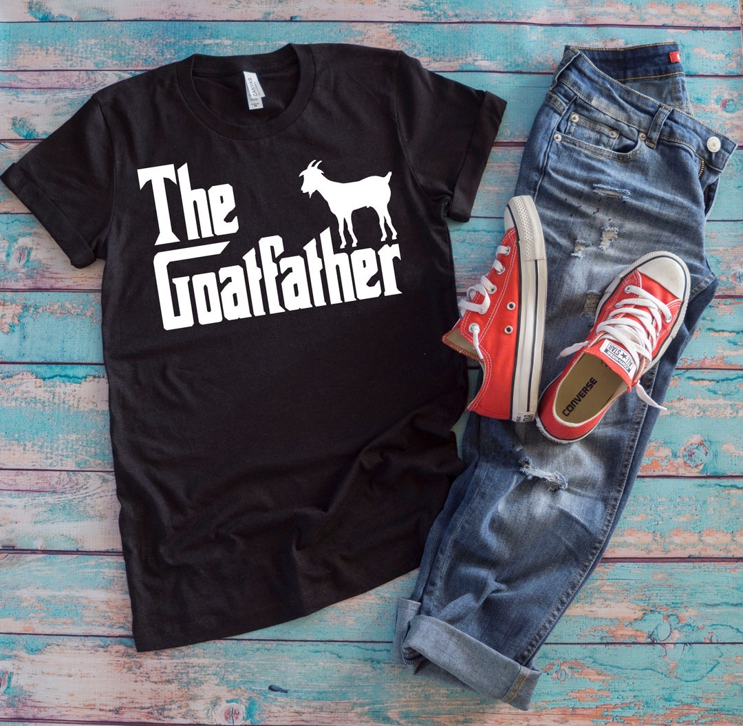 Goat Father Shirt the Goatfather Funny Prank Greatest Dad - Etsy