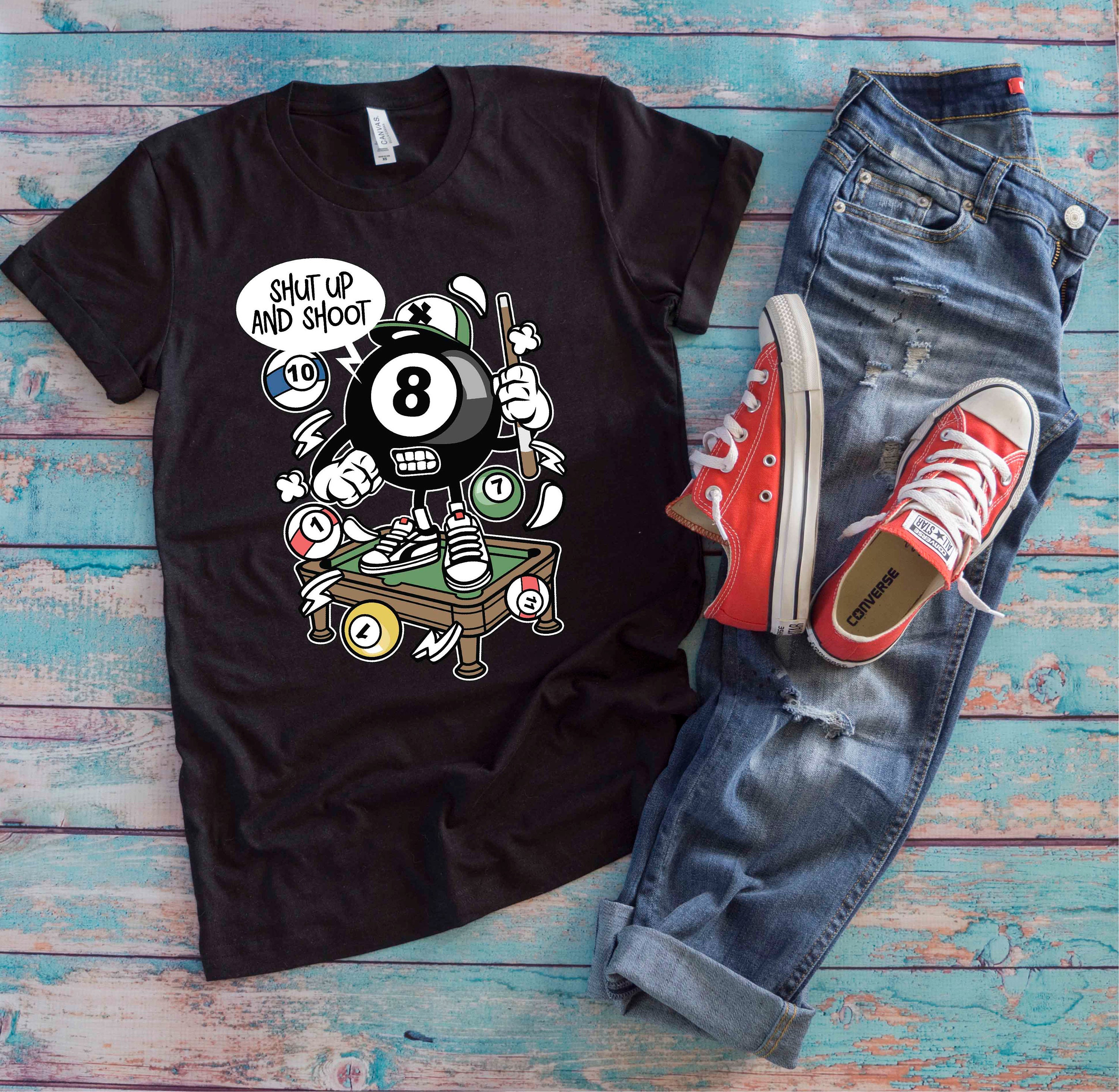 Pool Shooting Shirt - Etsy
