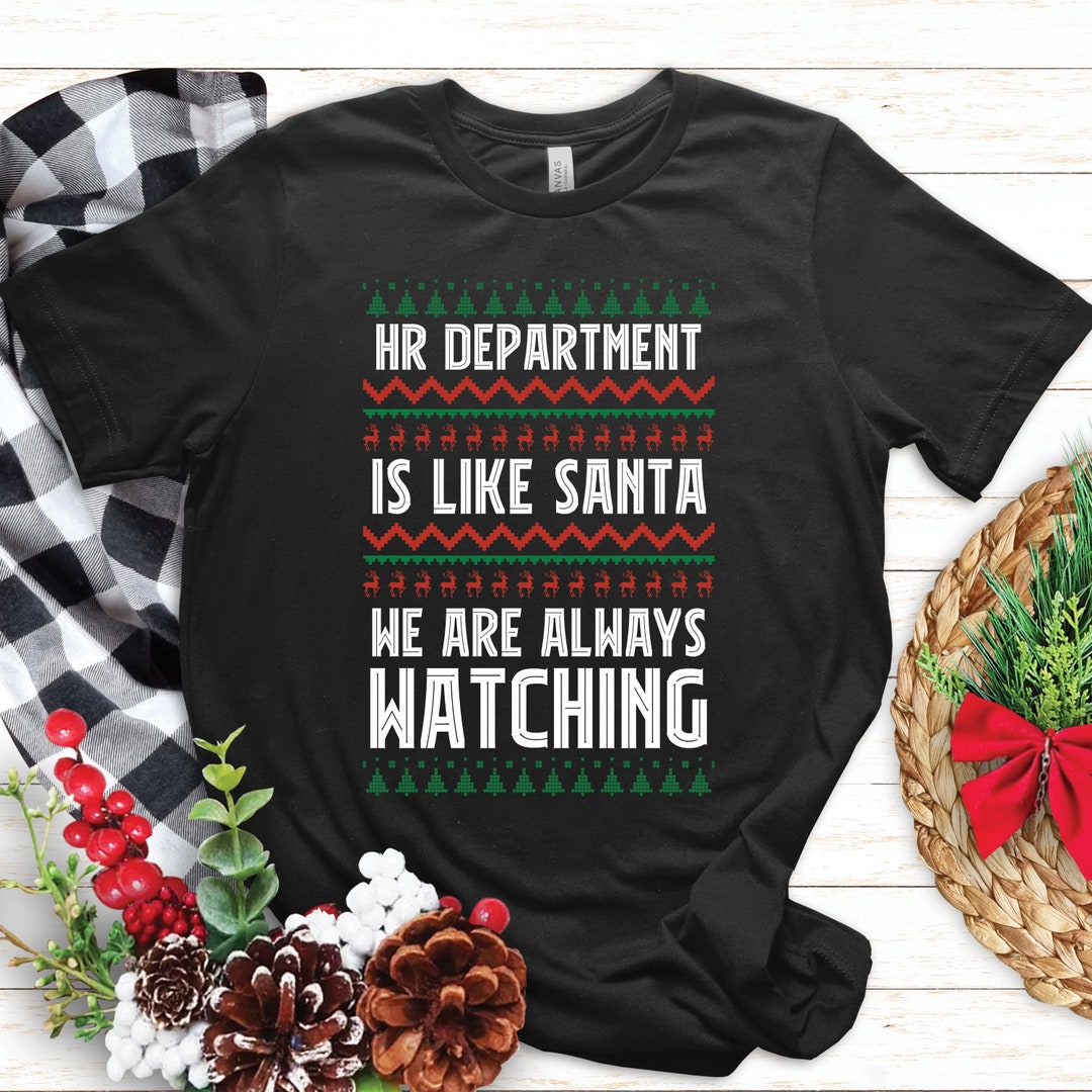 Christmas HR Shirt | Funny Human Resources Employee Relations Gift - Etsy