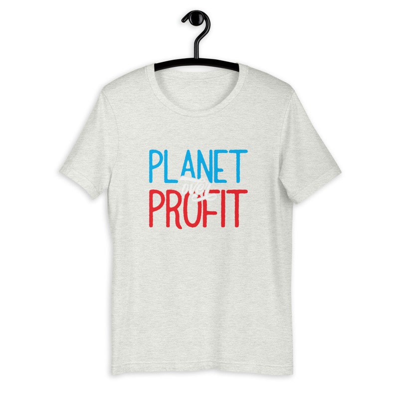 Planet Over Profit Earth Day Climate Change Global Warming | Etsy