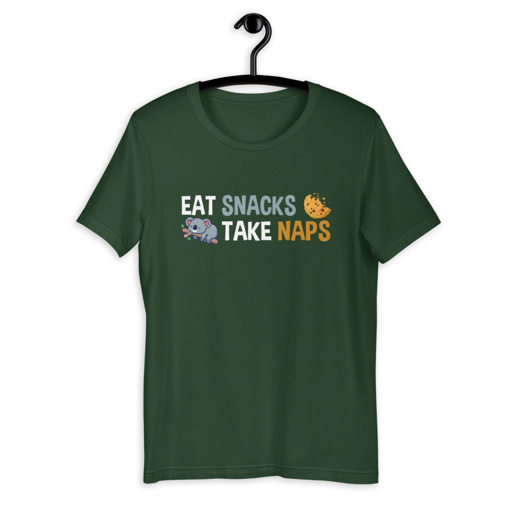 Food Snacks Shirt Eat Snacks Take Naps Funny Napping Panda | Etsy