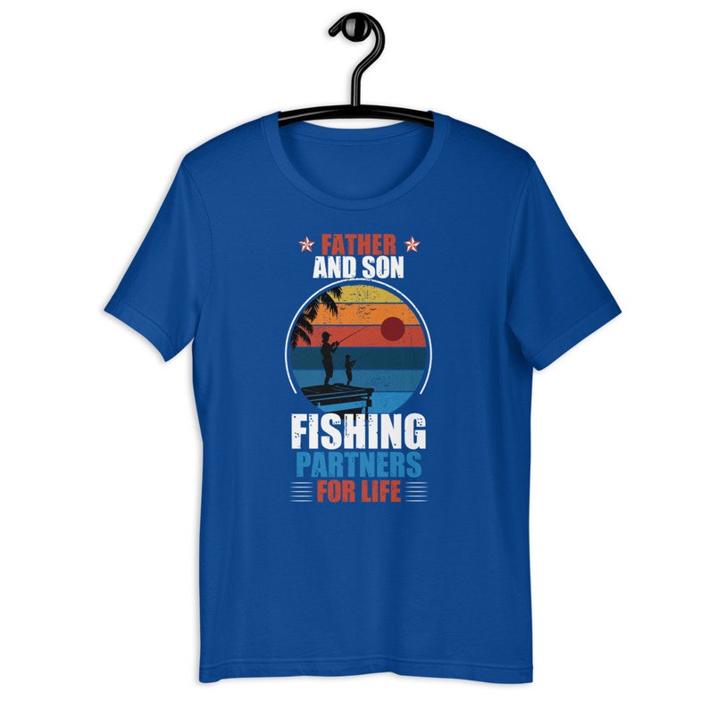 Dad and Son Fishing Shirt Father and Son Fishing Partners - Etsy