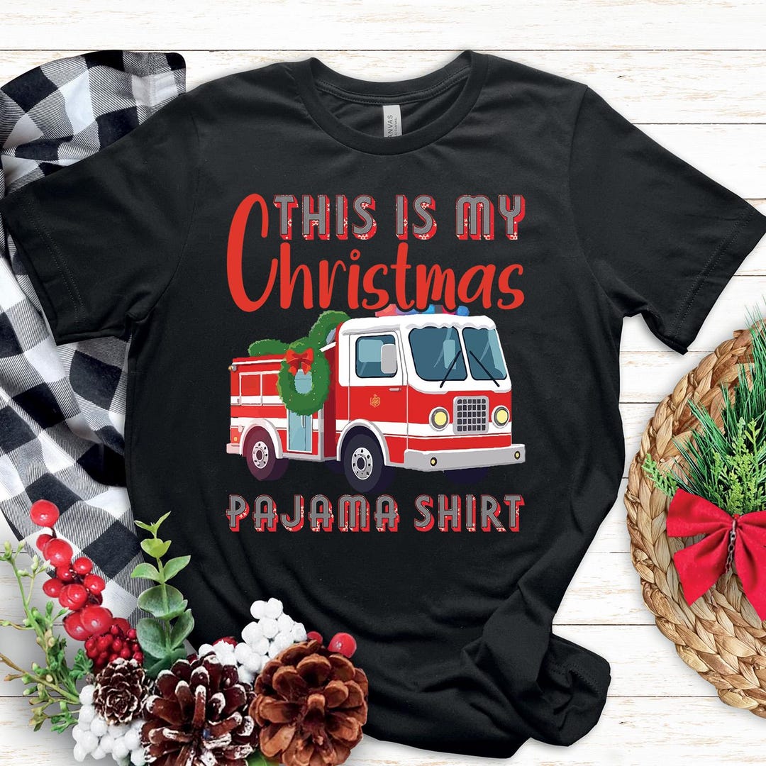 Santa Fireman Xmas Firefighting Funny Firefighter Christmas Gift - Etsy