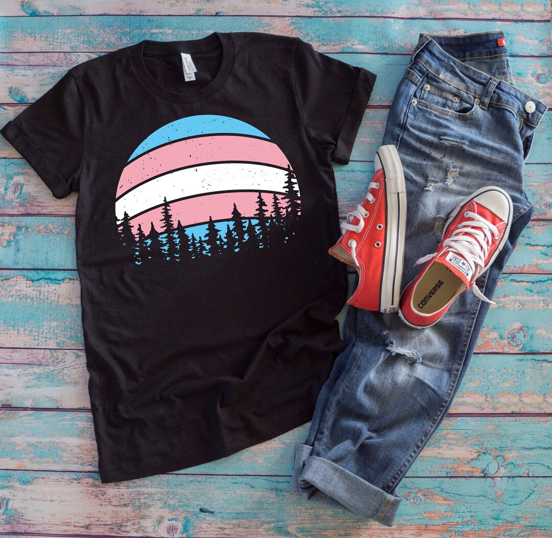 Transgender Flag Shirt | Trans Community Trans Pride LGBT Ally Pride ...