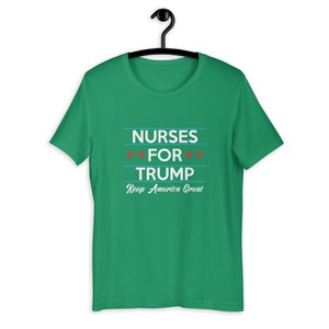 Nurses for Trump Shirt | Pro Trump 2020 Keep America Great | Re-elect ...