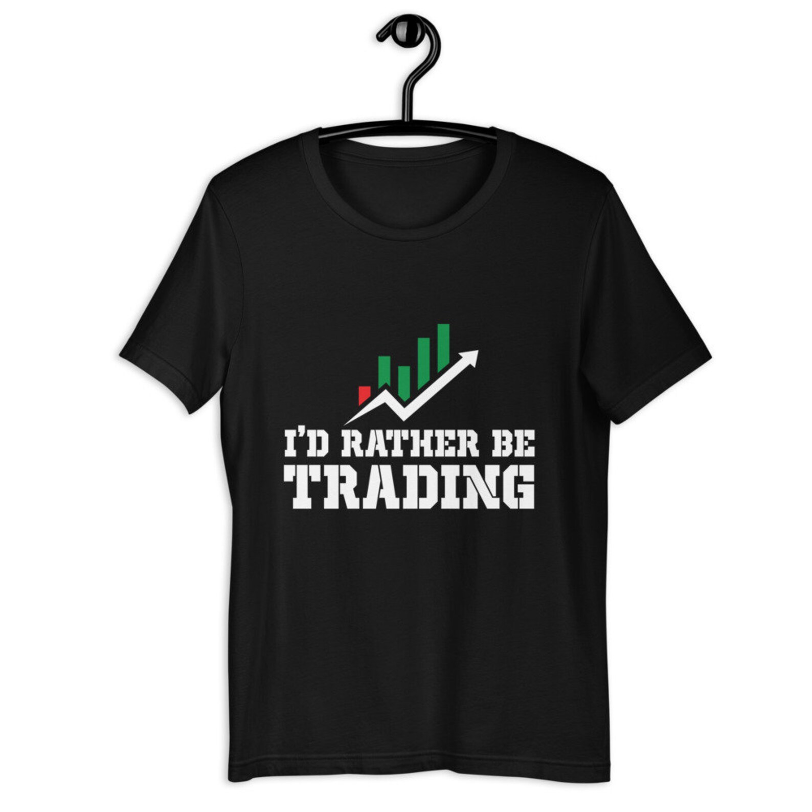 Stock Market Shirt I'd Rather Be Trading Funny Day - Etsy