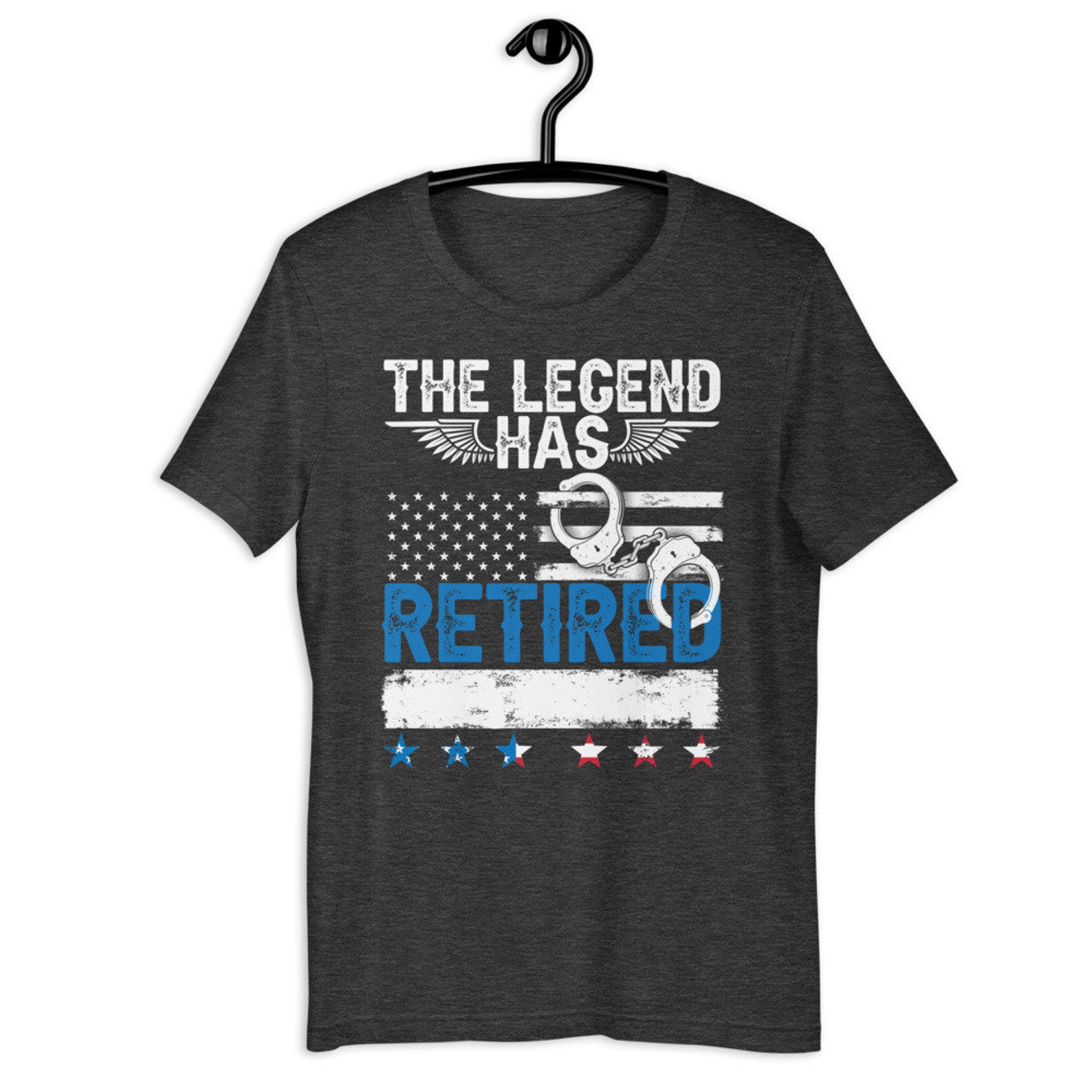 Corrections Officer Retirement Shirt | the Legend Has Retired | Funny ...