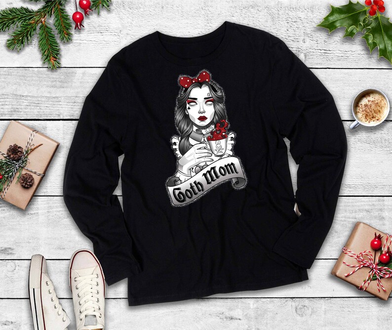 Goth Mom Gothic Subculture Spooky Mother Goth Fashion Pastel | Etsy