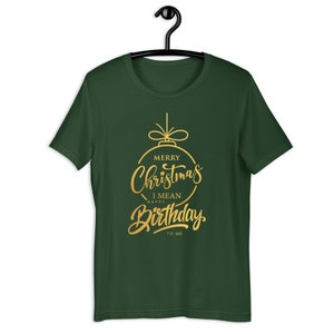 Christmas Birthday T-shirt | December 25th Bday Gift - Etsy