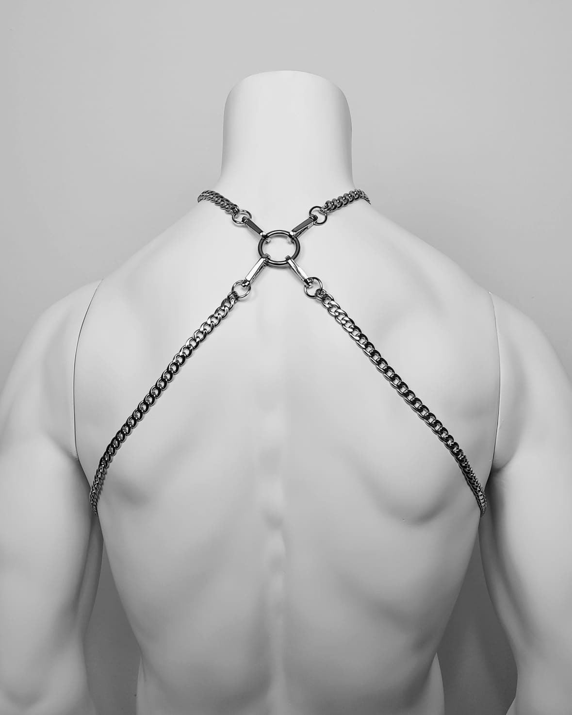 Chain Body Harness Stainless Steel Chest Harness Metal - Etsy UK