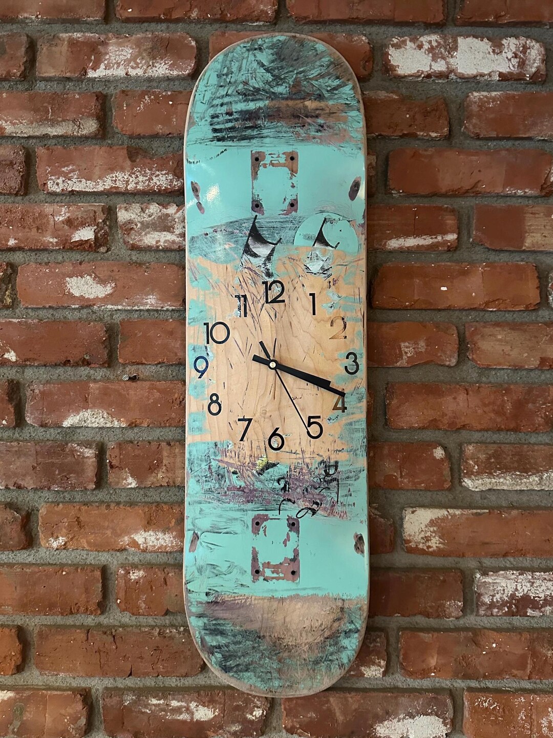 Deathwish Skateboard Clock - Etsy