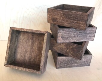 Wood trinket box | Etsy