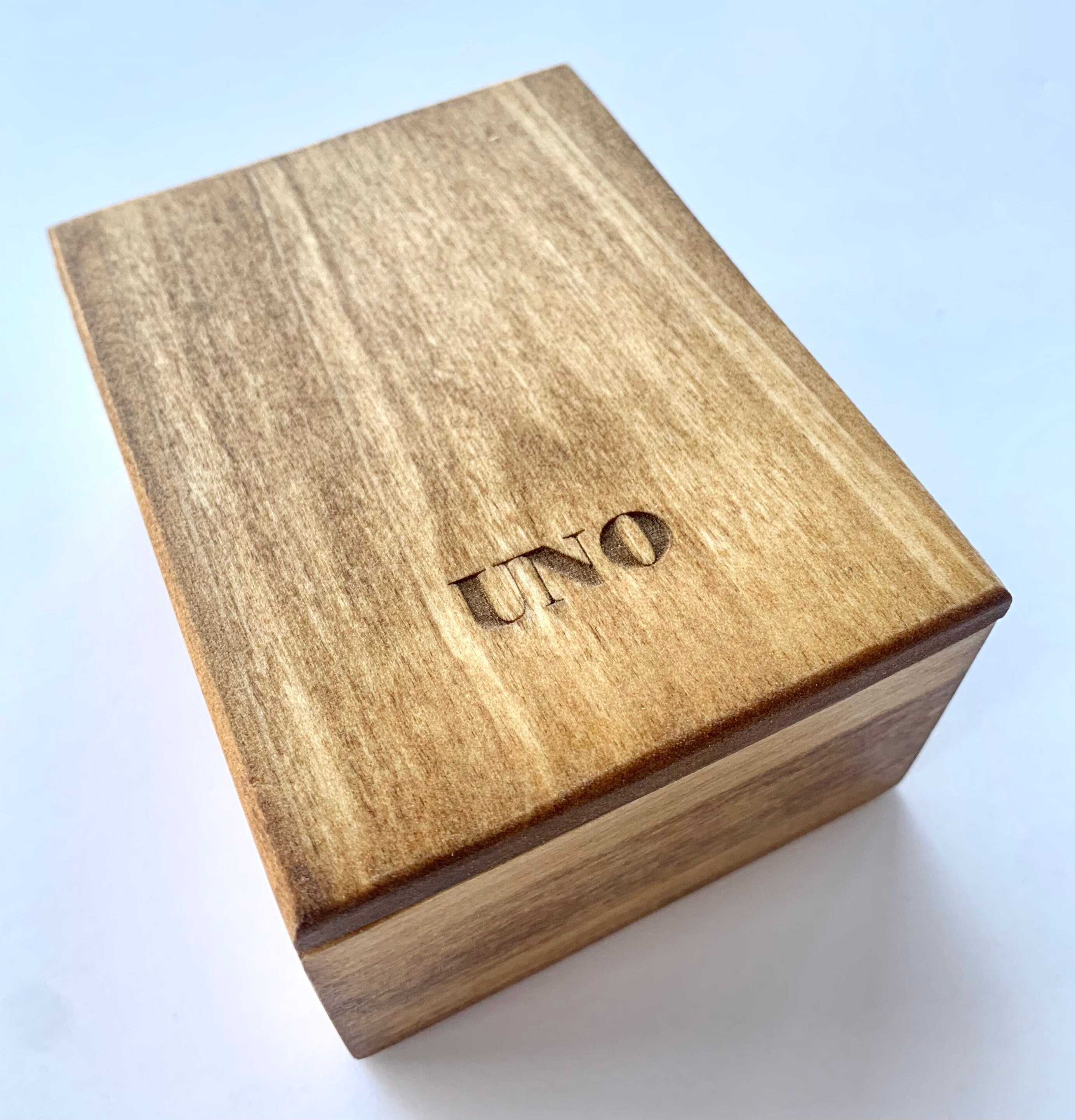 Uno Card Box - Etsy