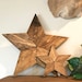 Rustic Patchwork Wood Star - Etsy