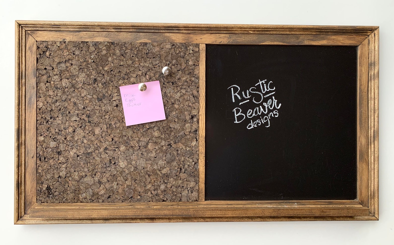 Cork/Chalk Message Board | Etsy