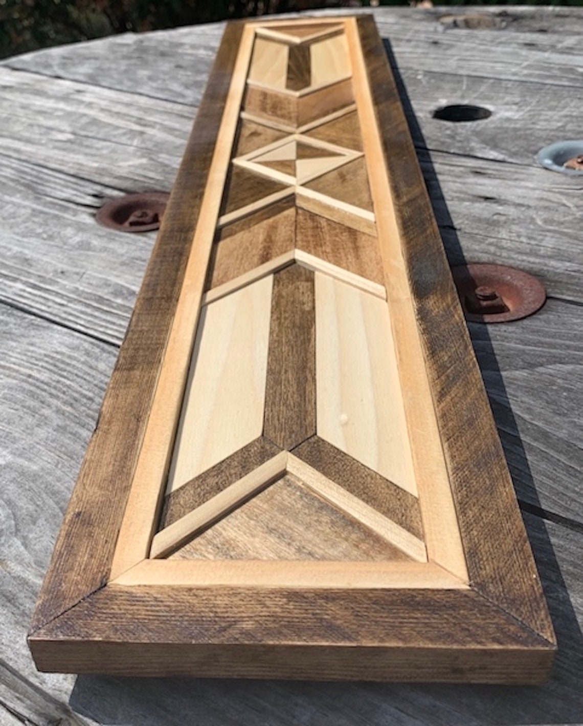 Reclaimed Wood Wall Art - Etsy