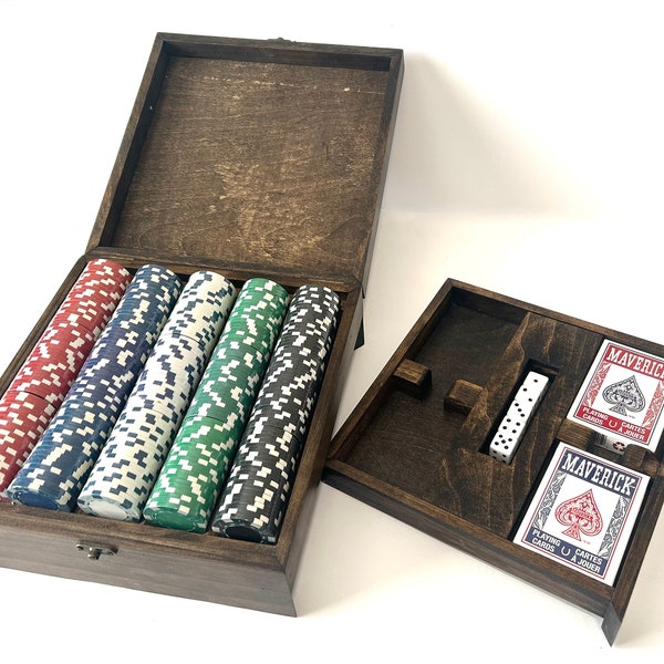 Poker Chip Set - Etsy