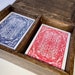 Double Deck Playing Card Box - Etsy