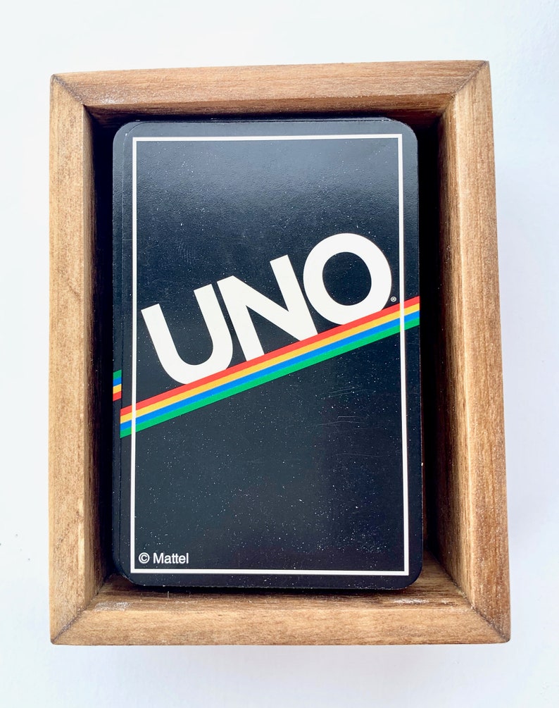 Uno Card Box - Etsy