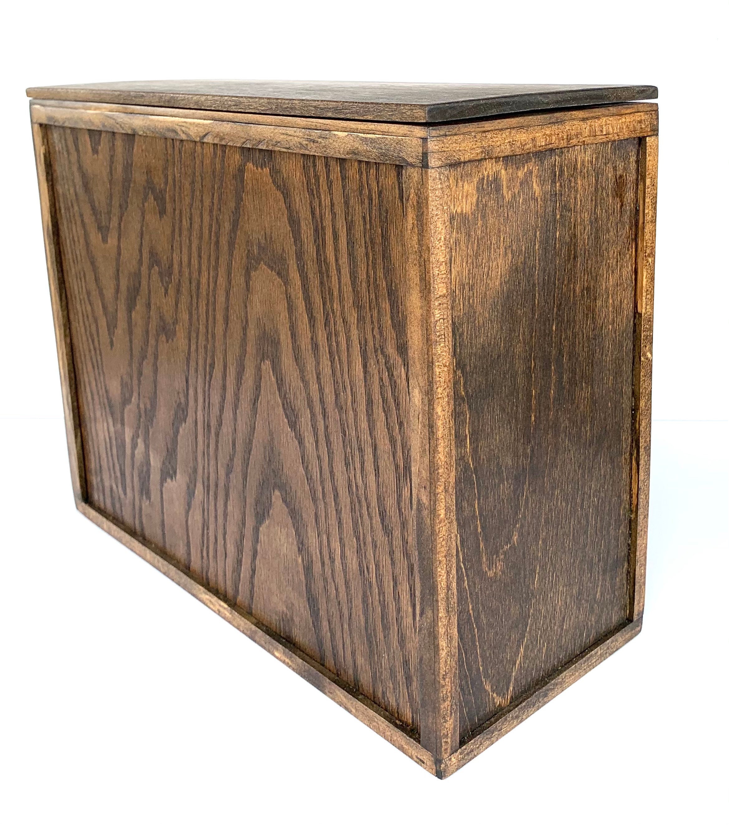 Wood File Box | Etsy