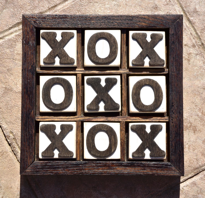 Tic-tac-toe Board | Etsy