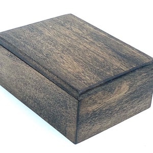 Wooden Playing Card Box - Etsy