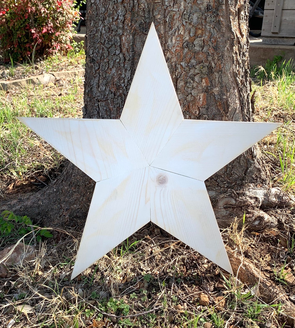 Rustic Patchwork Wood Star - Etsy