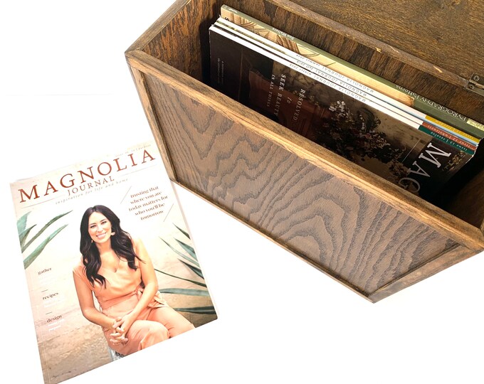 Wood File Box - Etsy