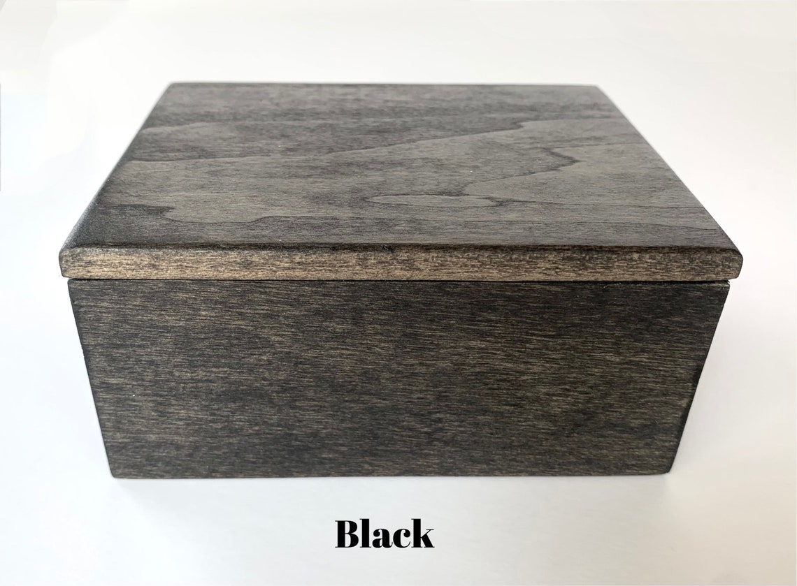 Wooden Playing Card Box - Etsy