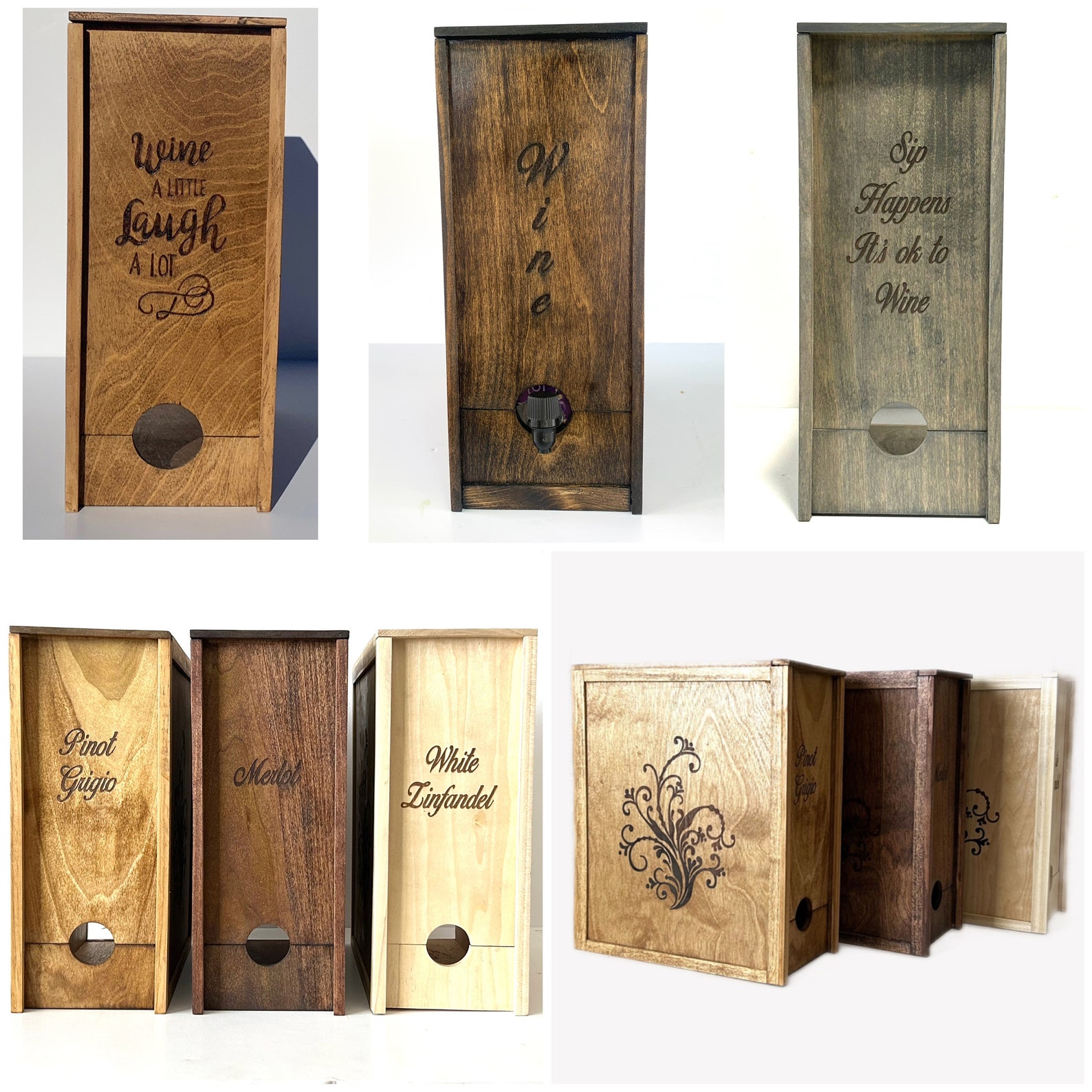 Box Wine Cover - Etsy