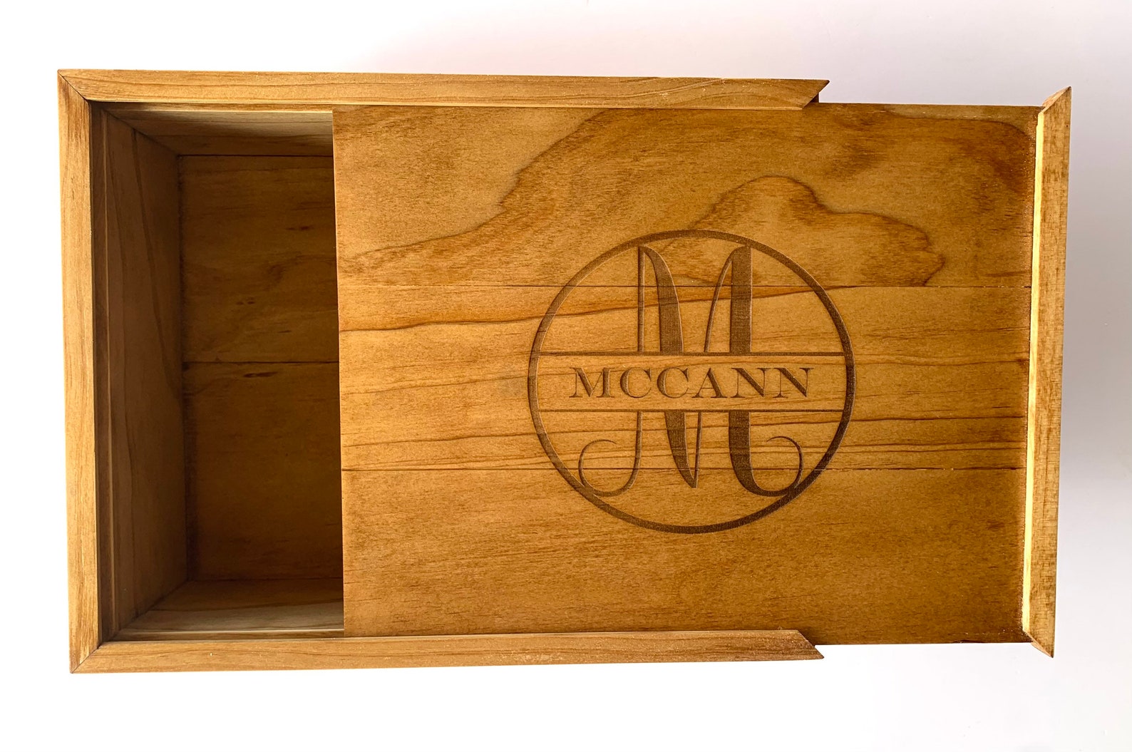 Keepsake Box With Sliding Lid - Etsy