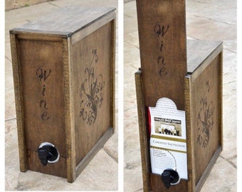Wine Box Cover | Etsy