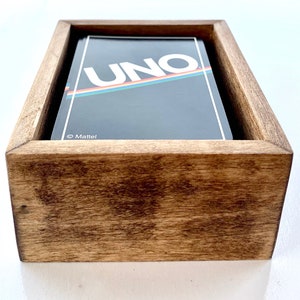Uno Card Box - Etsy