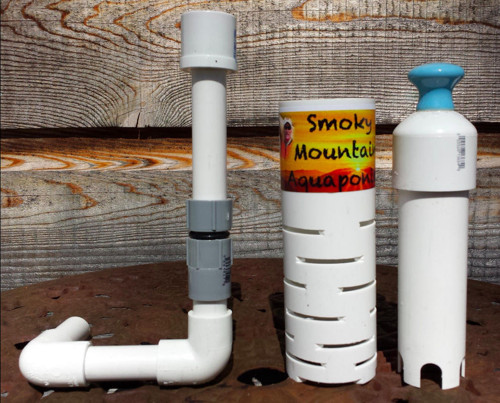 Aquaponics Bell Siphon Kit 6" MEDIA Mini Garden Dutch Bucket 20,000 ...