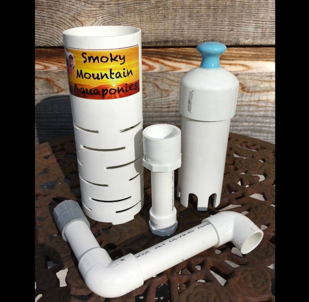 Aquaponics Bell Siphon, 8 Media o mini cama más pequeña, más de 7000 ...