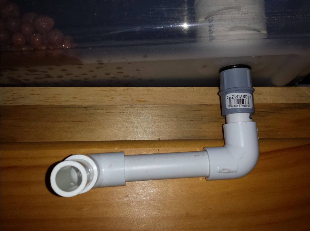 Aquaponics Bell Siphon Kit 6" MEDIA Mini Garden Dutch Bucket 20,000 ...