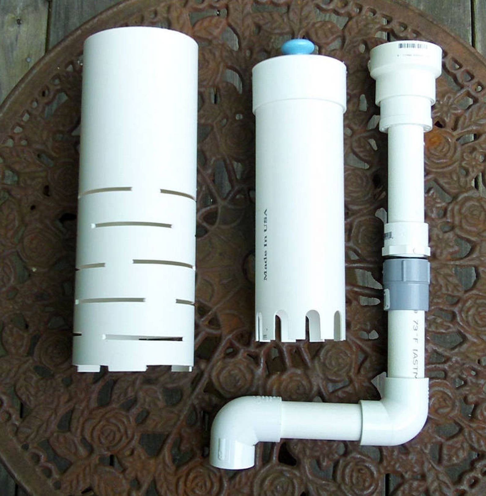 Aquaponics Bell Siphon CLEAR Top, IBC 8" MEDIA, Easily Adjustable! 7000 ...