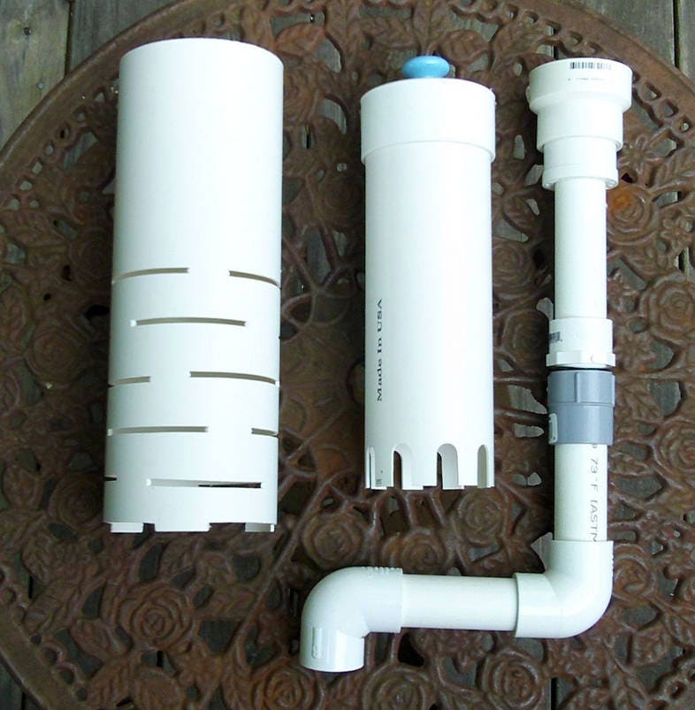 Aquaponics Bell Siphon, IBC 8" MEDIA, Easily Adjustable! 7000+ Sold ...