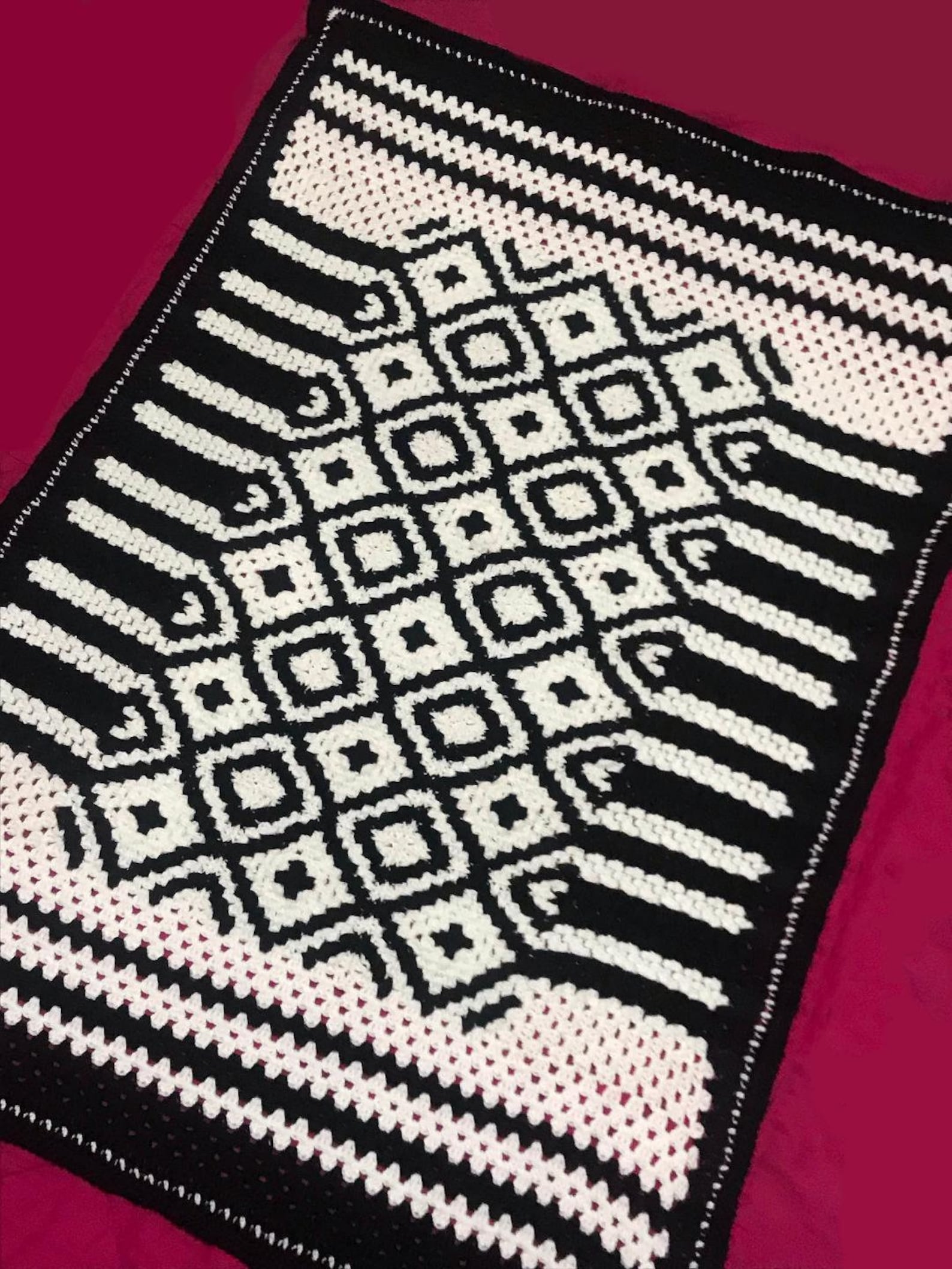 Crochet Blanket Pattern Throw Pattern Crochet Boho Blanket - Etsy