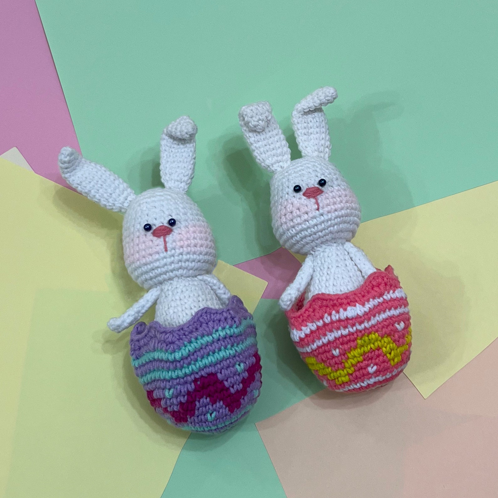 Crochet Bunny Pattern, AMIGURUMI Pattern, Easter Bunny Egg , PDF ...