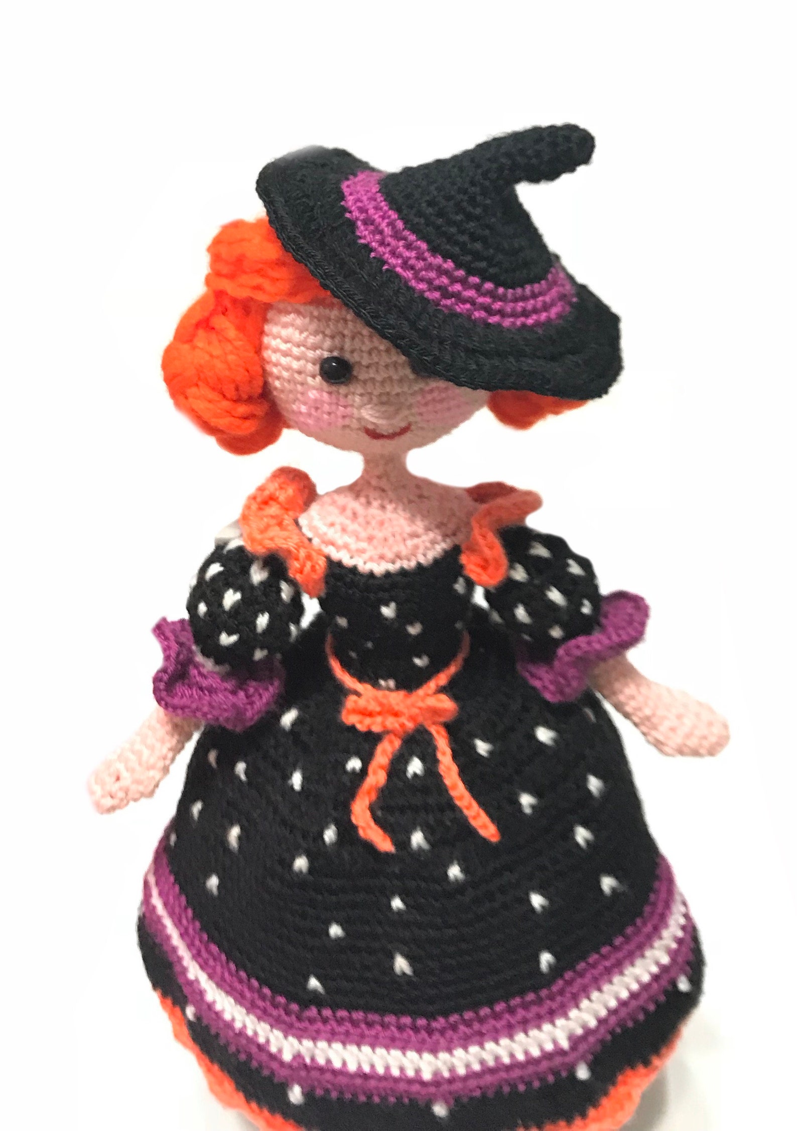 Crochet Doll Pattern Crochet Witch Doll Pattern Pdf - Etsy