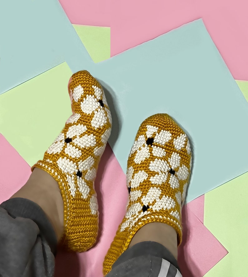Crochet Socks Pattern Crochet Slippers Pattern PDF Pattern - Etsy