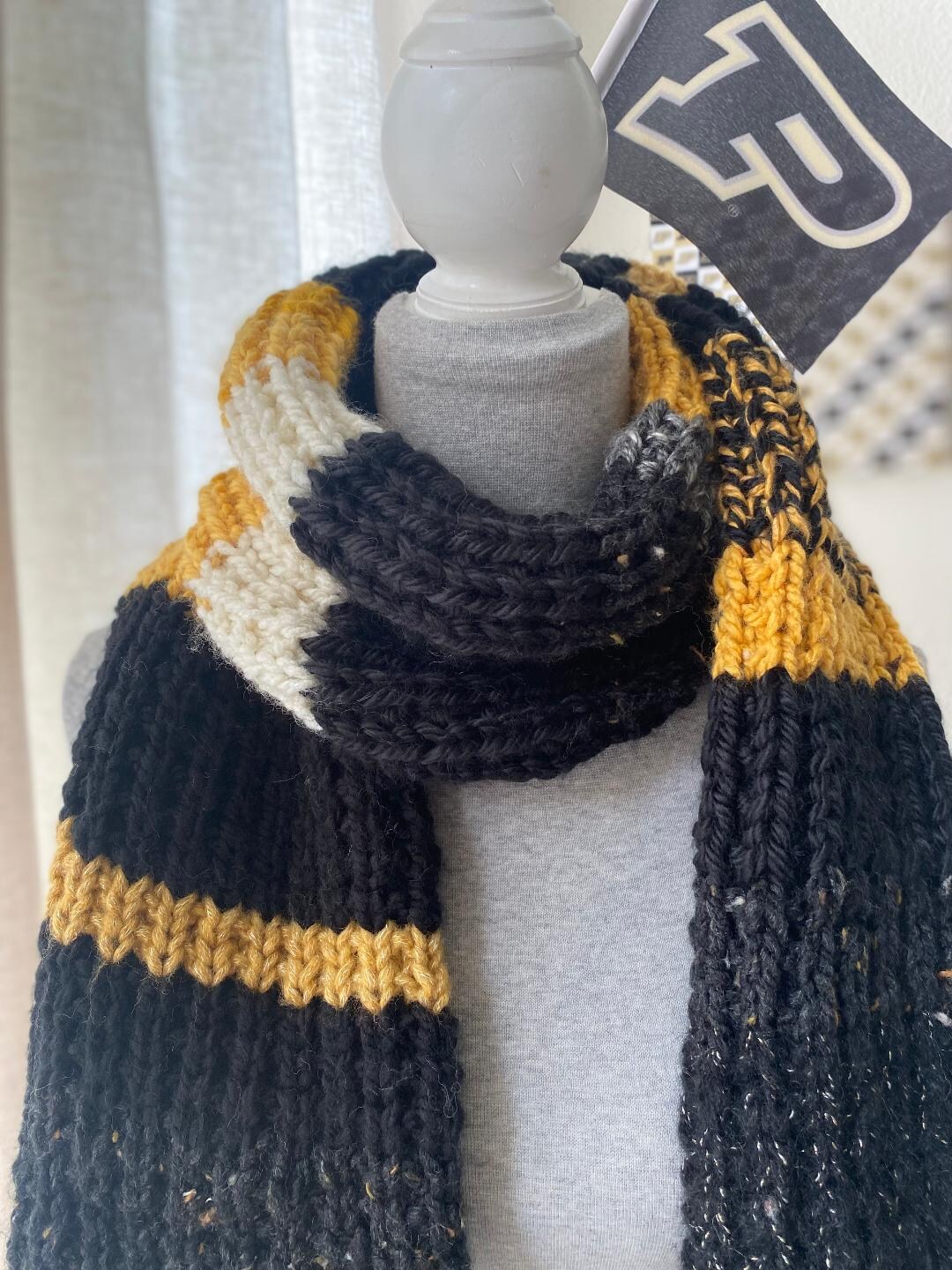 Purdue One of A Kind Scarf - Etsy