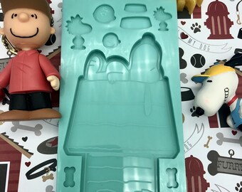 Uv Resin Molds Snoopy Silicone - Etsy